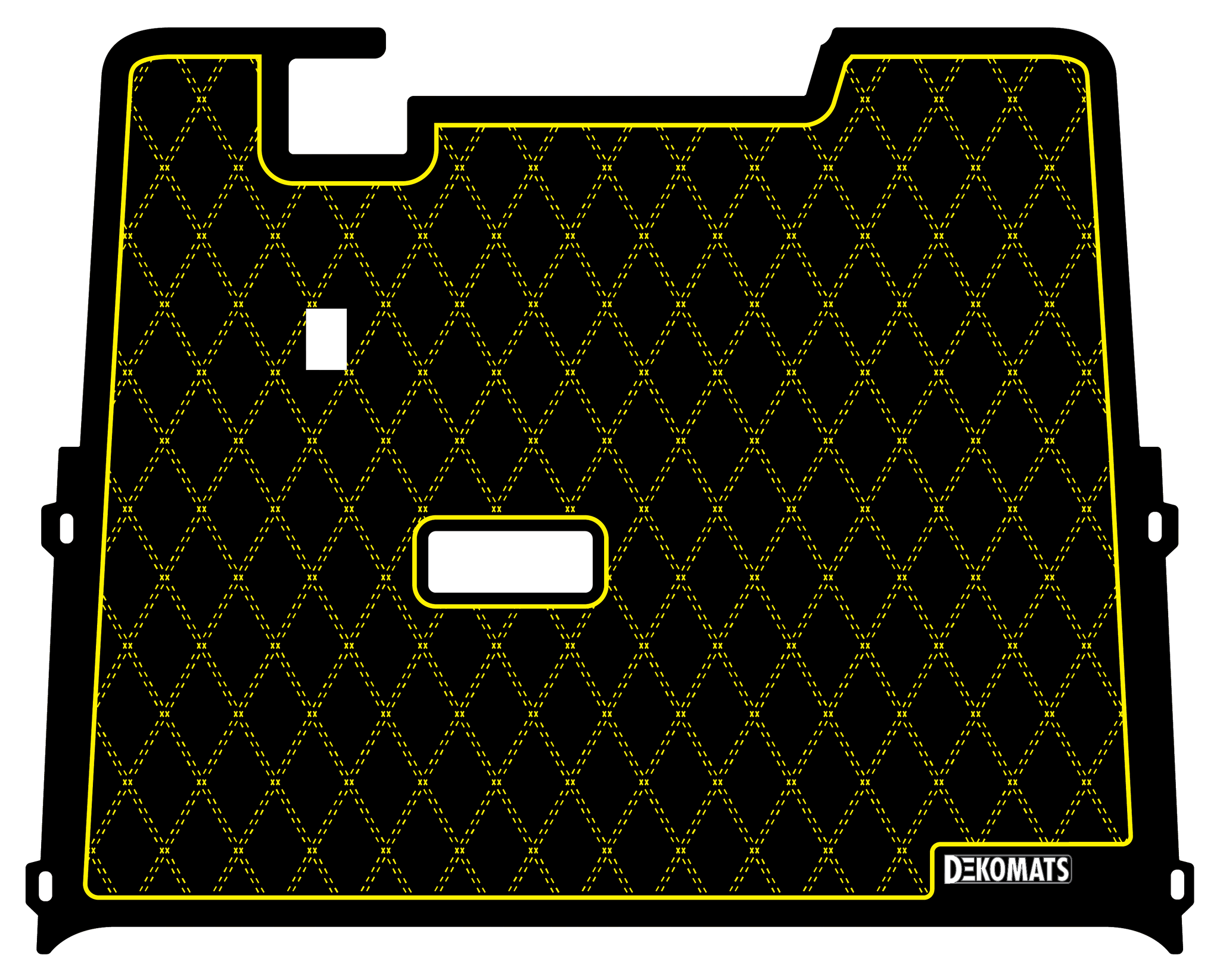 Yellow Diamond Stitch